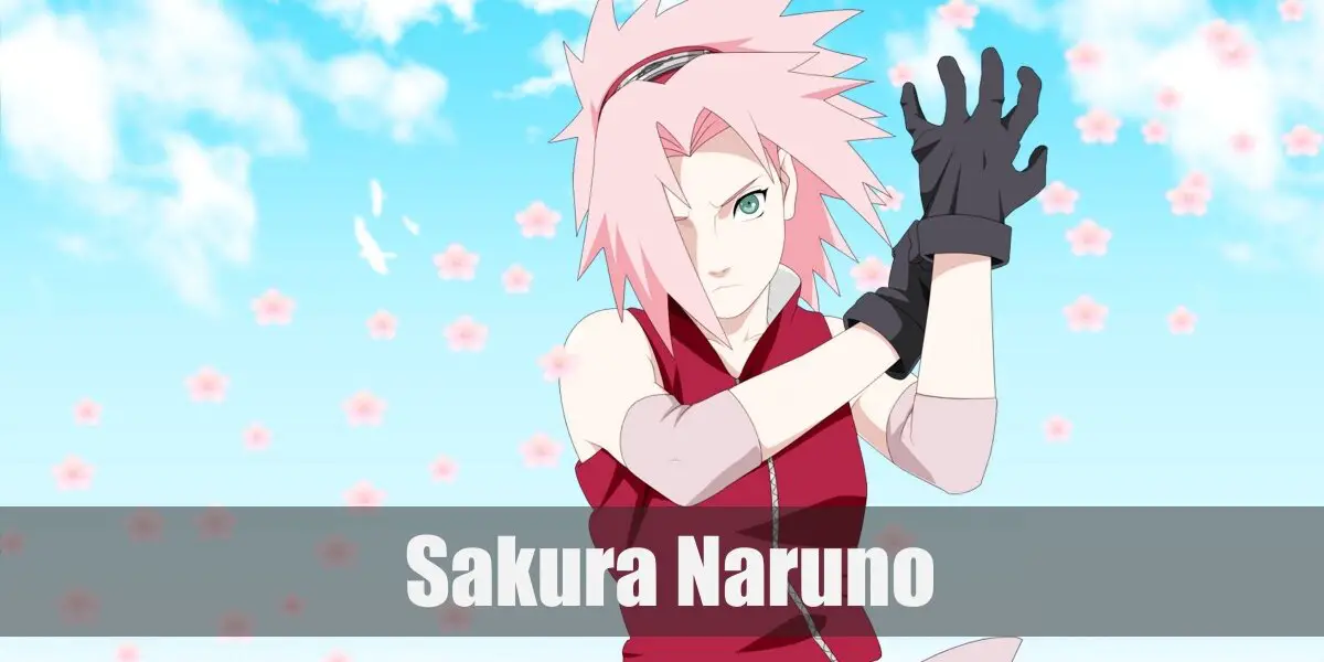 Sakura Haruno Costume from Naruto for Halloween