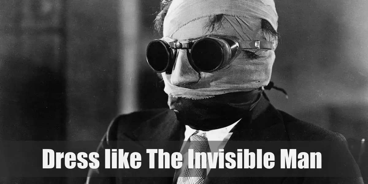 The Invisible Man Costume for Halloween