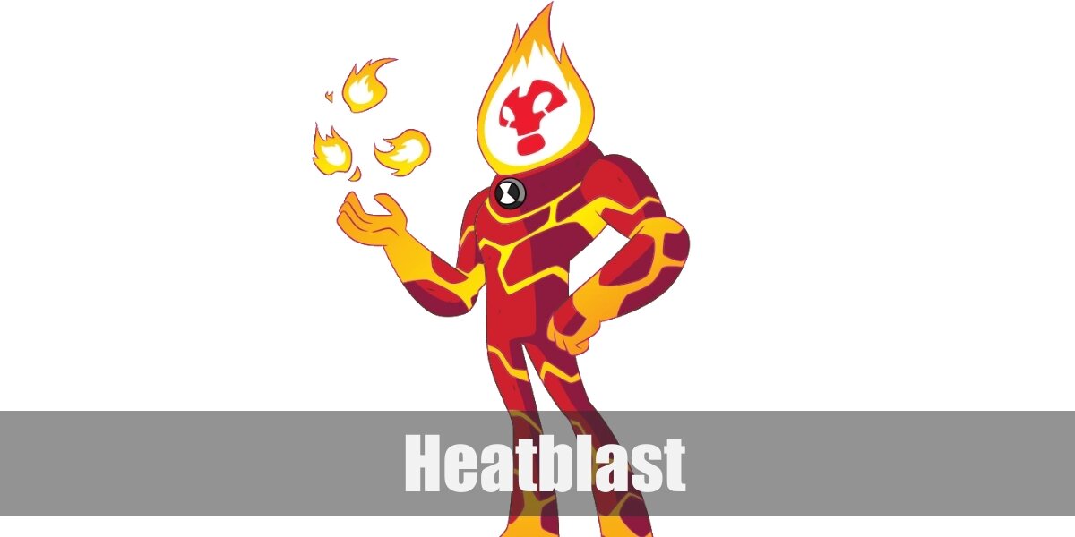 Heatblast (Ben 10) Costume for Halloween