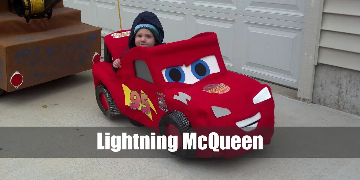 Lightning McQueen Costume for Halloween