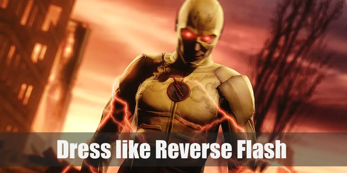 Reverse-Flash Costume for Halloween