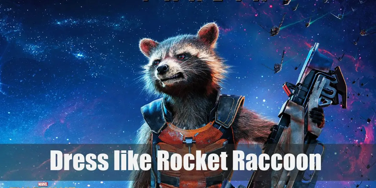 Rocket Raccoon (Guardians of the Galaxy) Costume for Halloween
