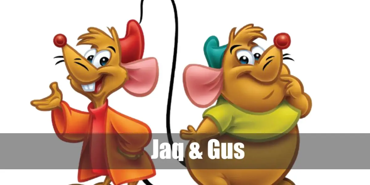 Jaq and Gus' Costume from Cinderella for Halloween