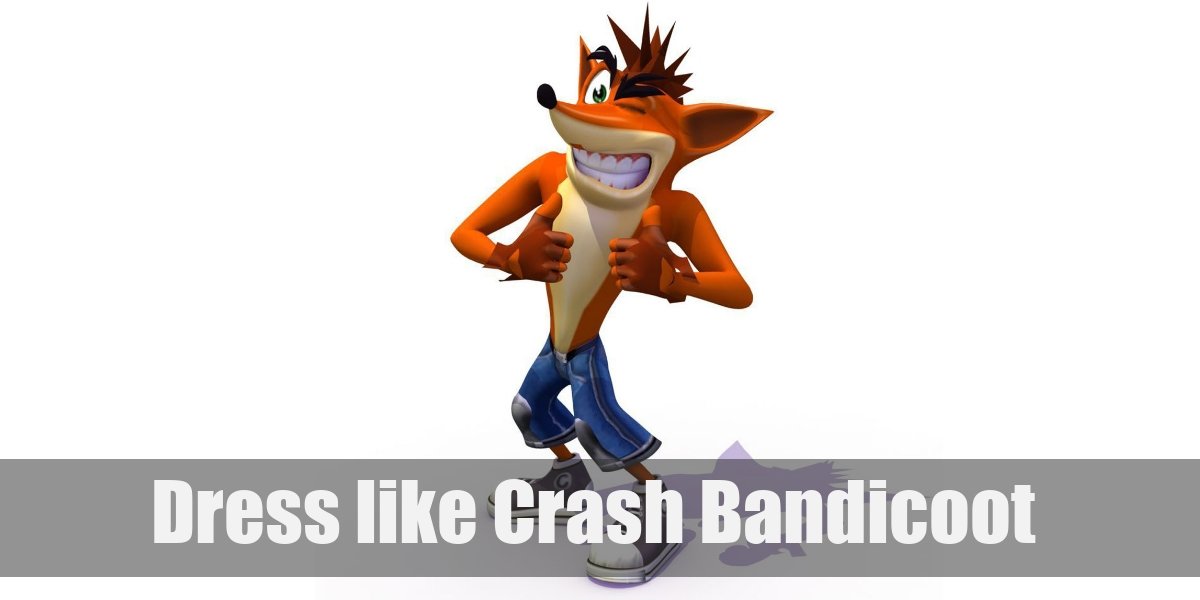 Crash Bandicoot Costume for Halloween