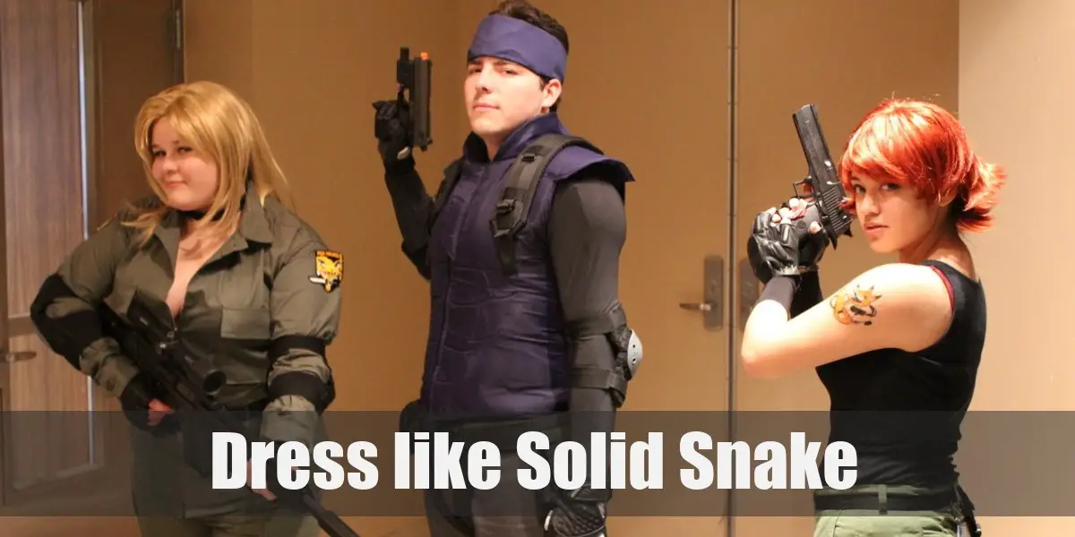 Solid Snake Costume for Halloween