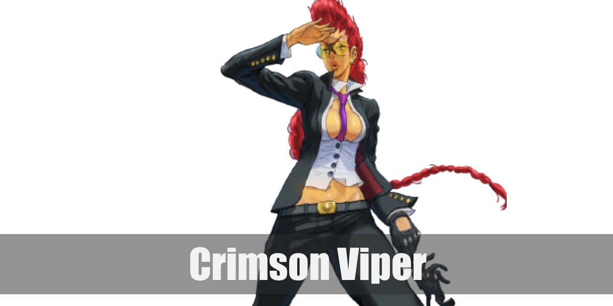 Crimson Viper (Street Fighter) Costume for Halloween