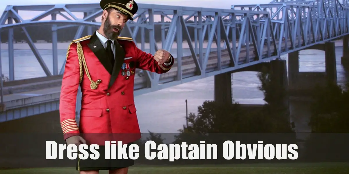 Captain Obvious Costume