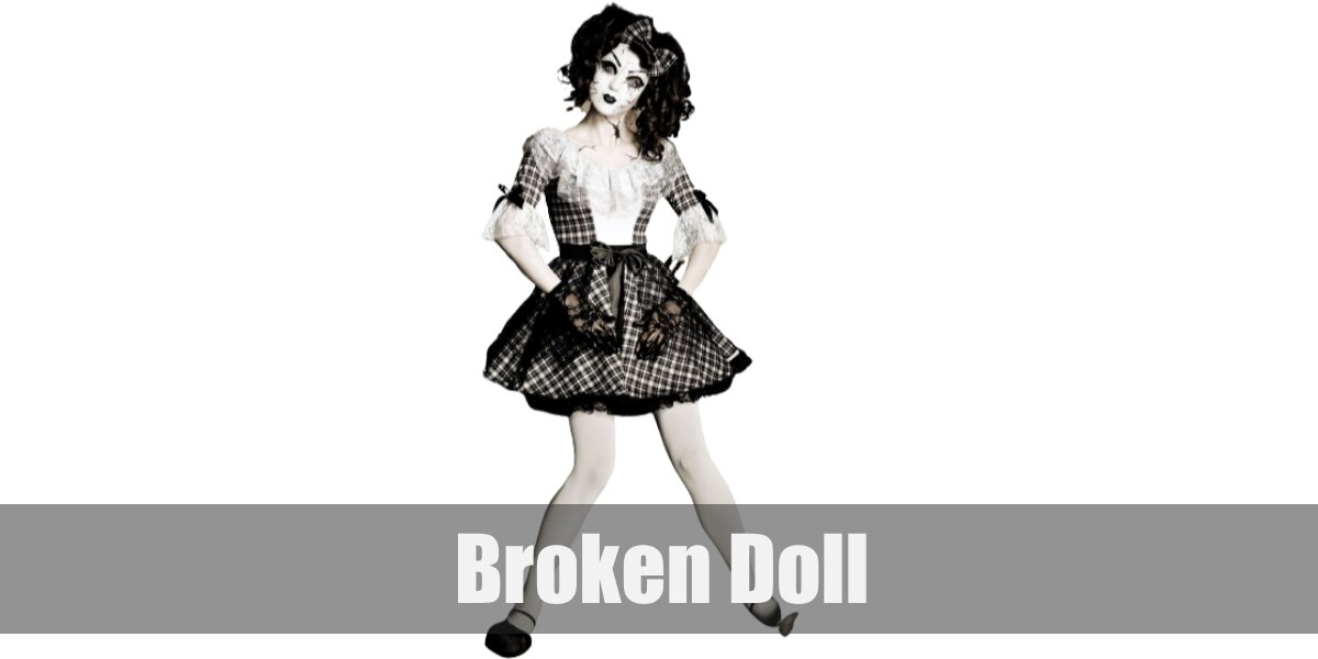 Broken Doll Costume for Halloween