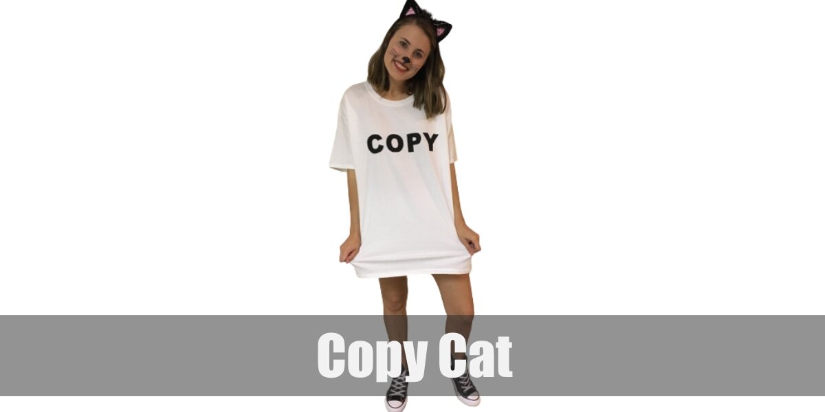 Copy Cat's Costume for Halloween