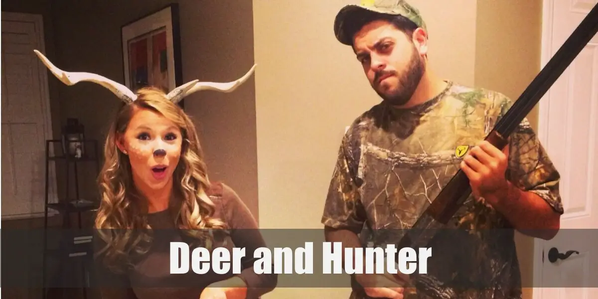 Deer and Hunter Costume for Halloween
