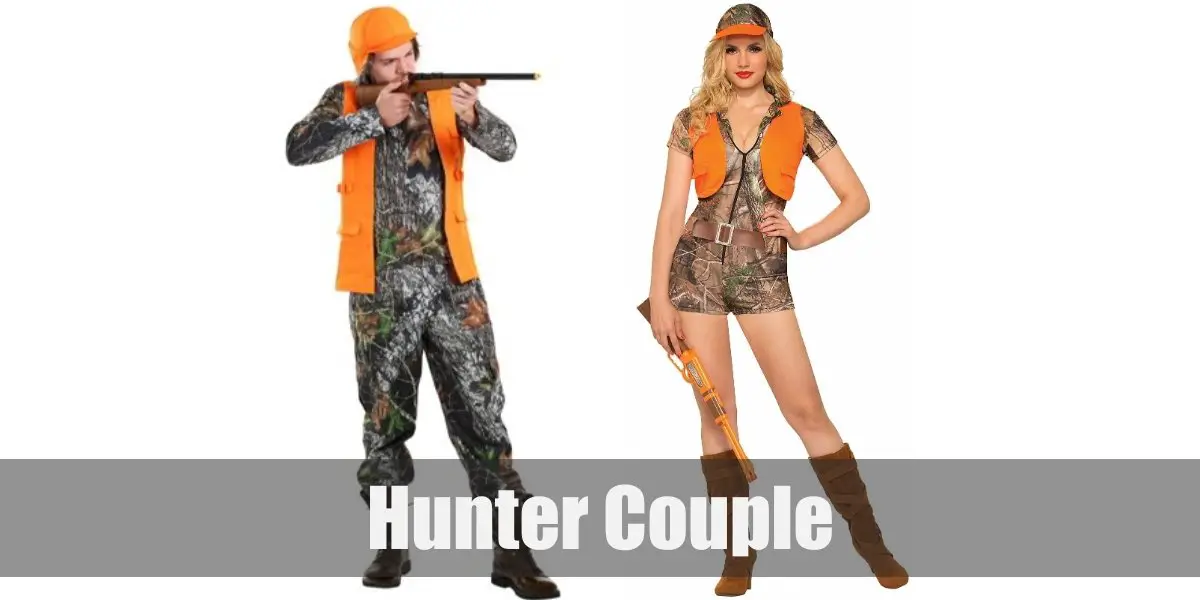 Hunter Couple Costume for Halloween