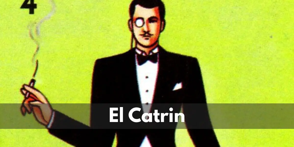 El Catrin's Costume from Loteria for Halloween