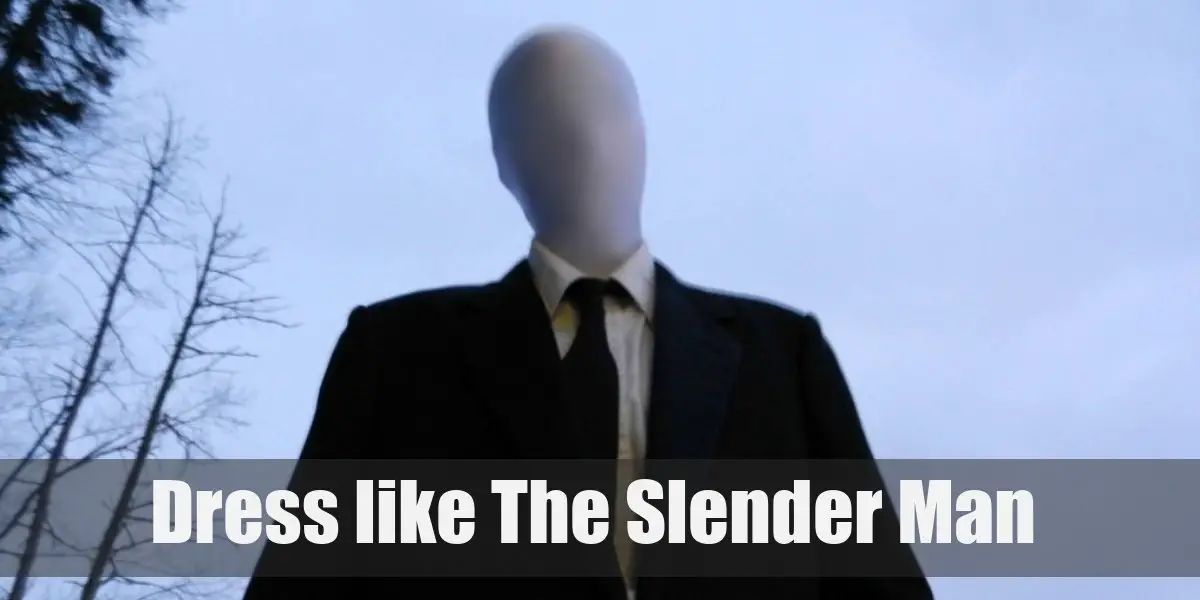 The Slender Man Costume for Halloween