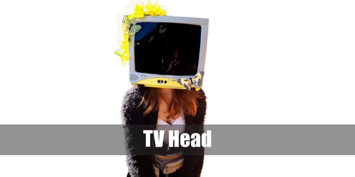 TV Head Costume for Halloween