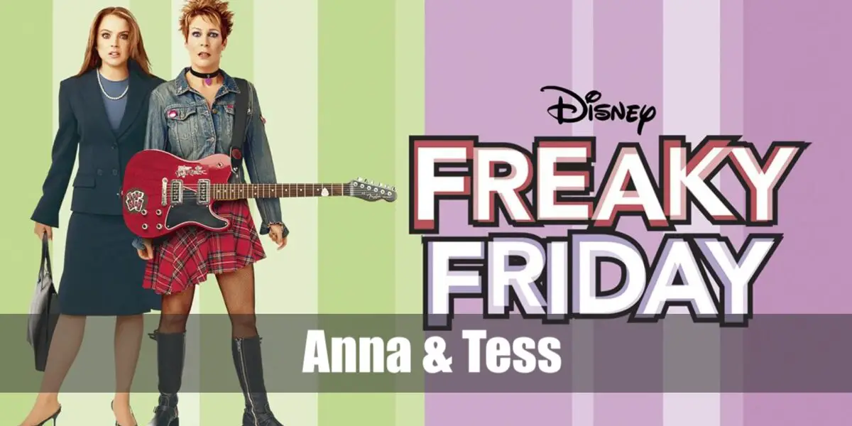 Anna & Tess (Freaky Friday) Costume for Halloween