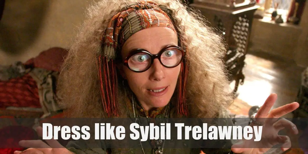 Professor Sybill Trelawney (Harry Potter) Costume for Halloween
