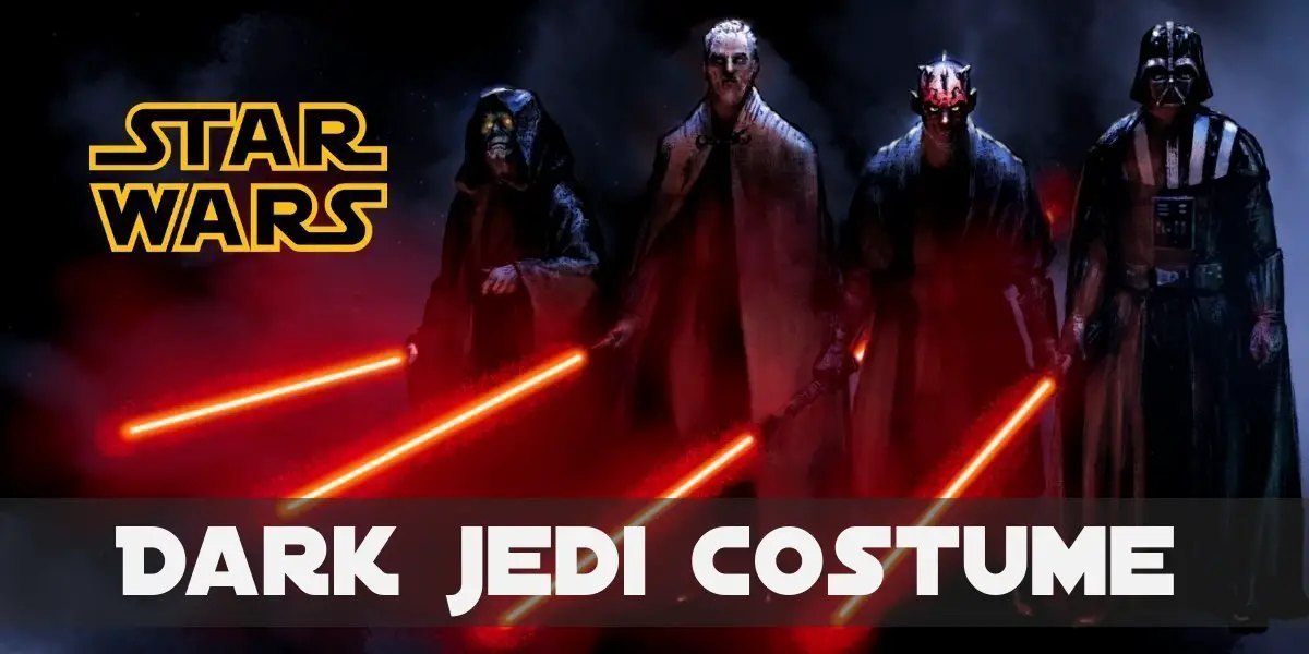 Star War's Dark Jedi Costume for Halloween