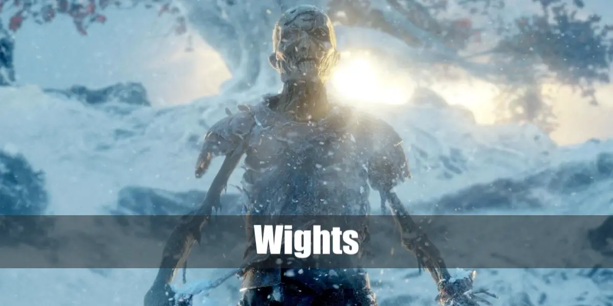 Wight Costume from The Game of Thrones for Halloween