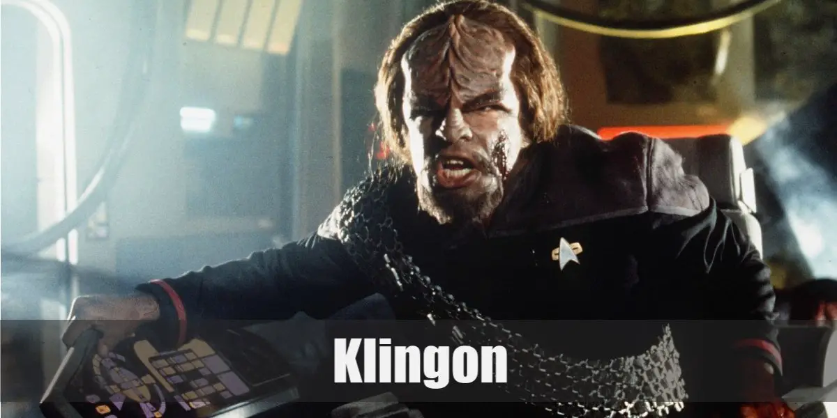 Klingon Costume for Halloween